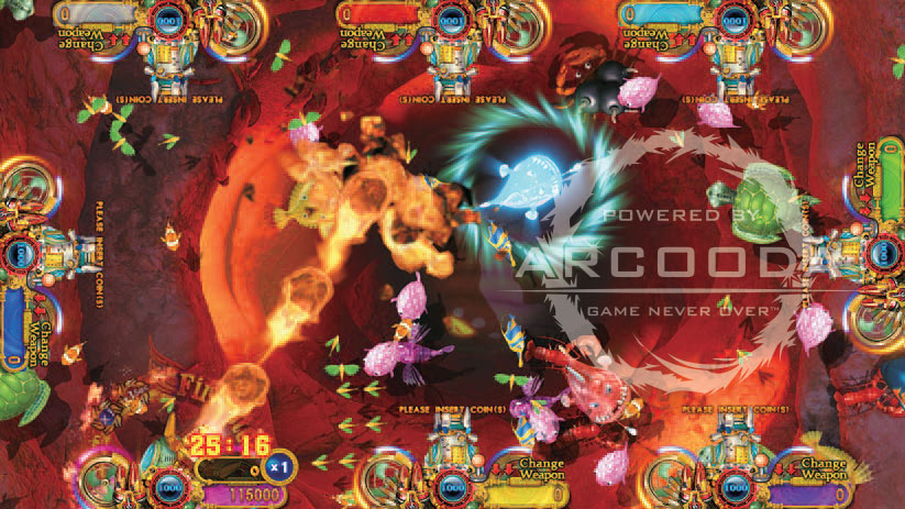 Ocean King 3 : Monster Awaken – Ocean King Arcade Machine Fish Hunter Game