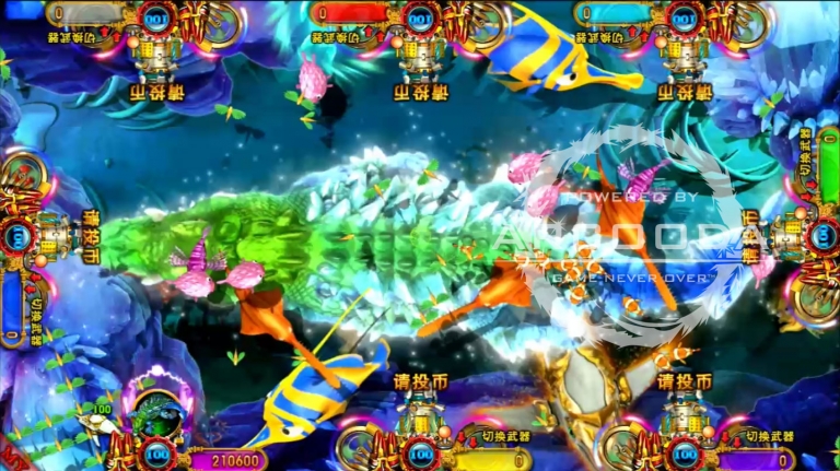 Ocean King 3 : Monster Awaken – Ocean King Arcade Machine Fish Hunter Game